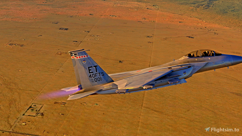 F-15EX GE MOTORS HIGHLY DETAILED for Microsoft Flight Simulator | MSFS
