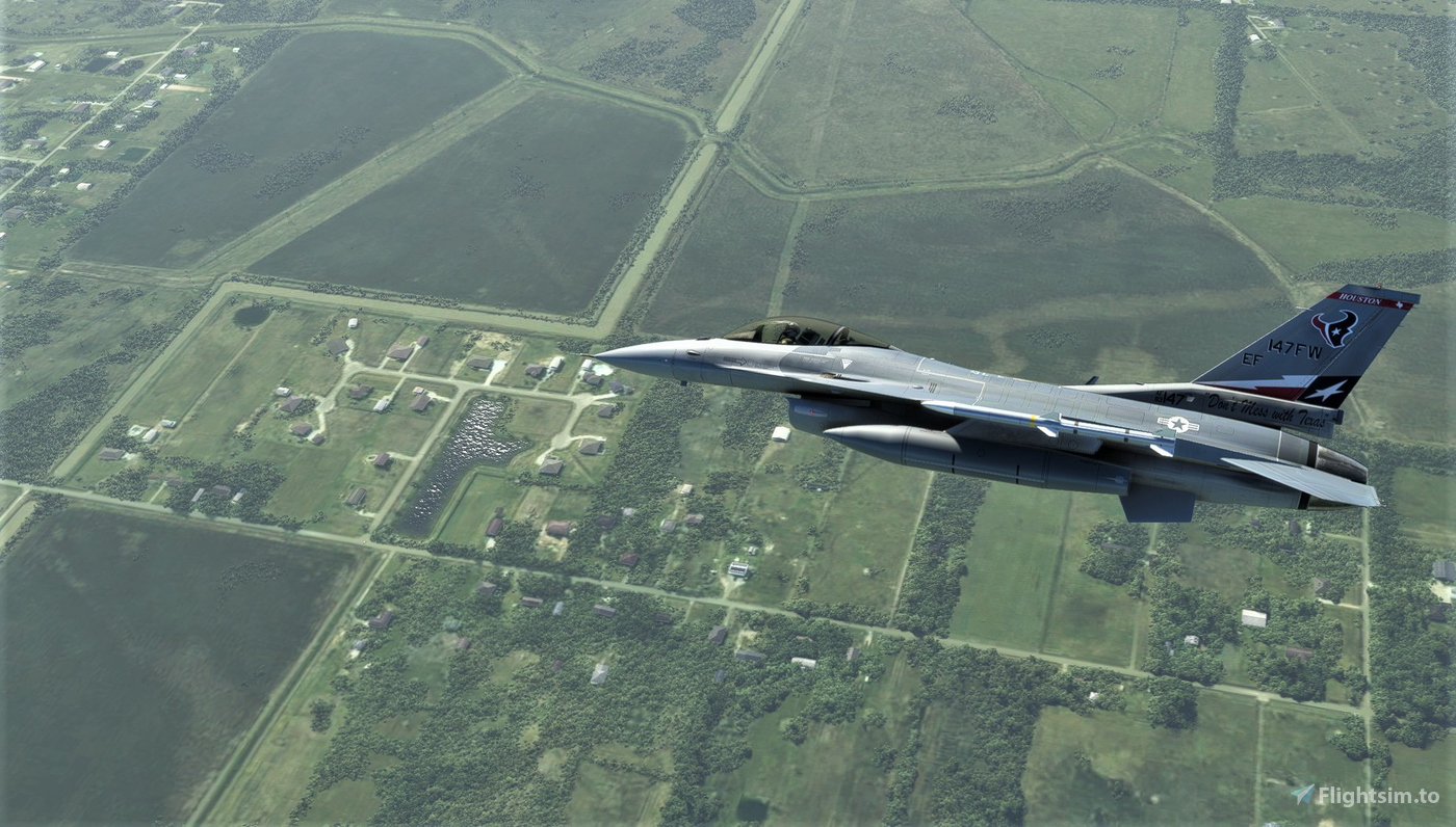 F-16C 147th FW - for Microsoft Flight Simulator | MSFS