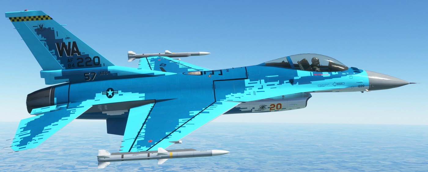 F-16C GHOST for Microsoft Flight Simulator | MSFS
