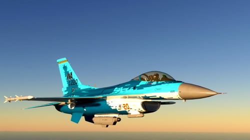 F-16C GHOST » Microsoft Flight Simulator