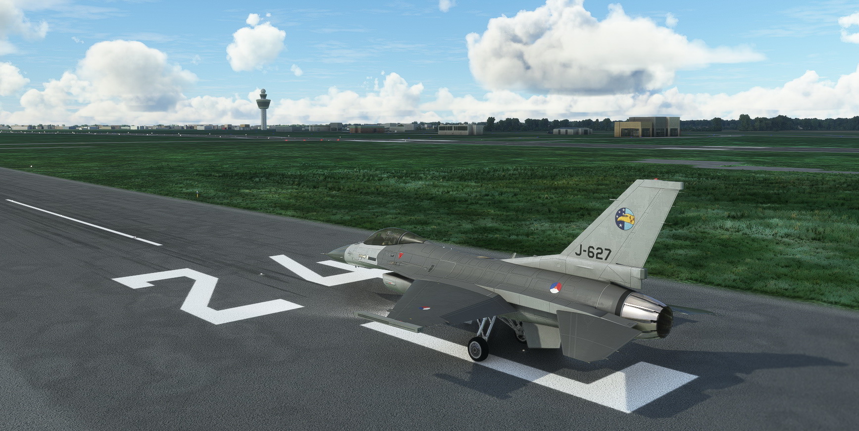 F-16C Royal Dutch Air Force 306 squadron J-627 » Microsoft Flight Simulator