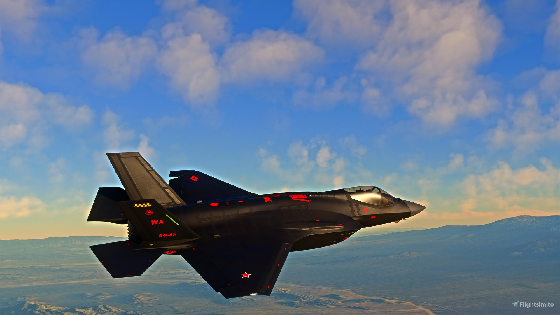 F-35A 65TH WRAITH AGRS » Microsoft Flight Simulator