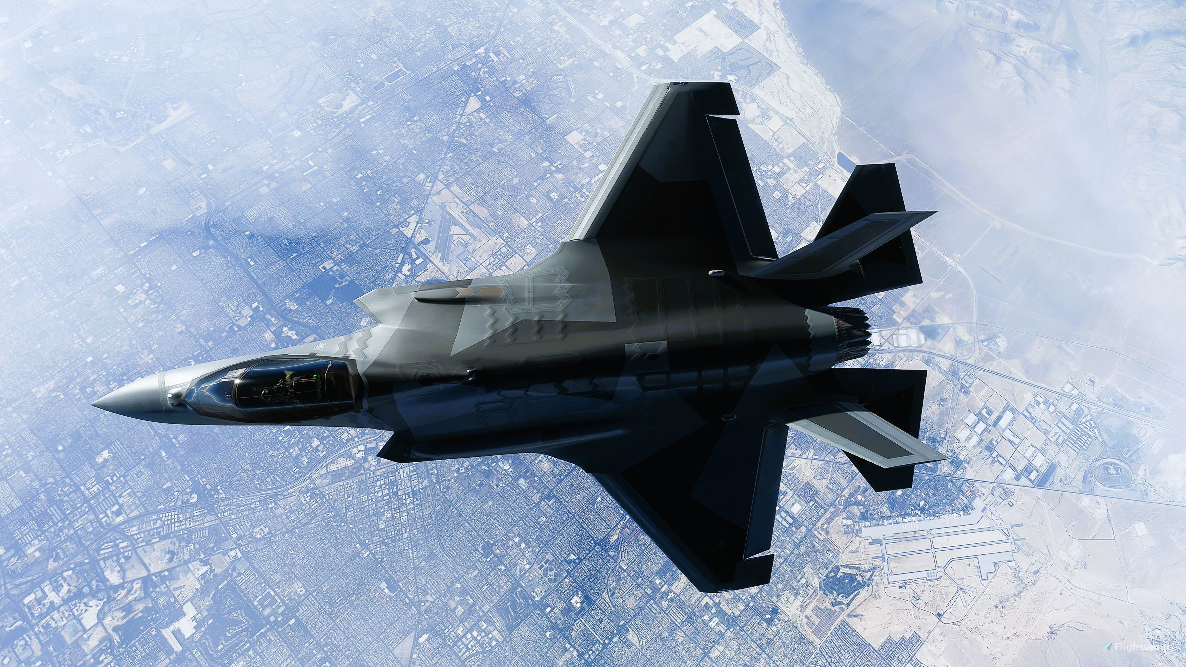 F-35A AGGRESSOR CUSTOM for Microsoft Flight Simulator | MSFS