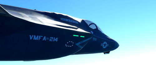 F-35B VMFA-214 Blacksheeps for Microsoft Flight Simulator | MSFS