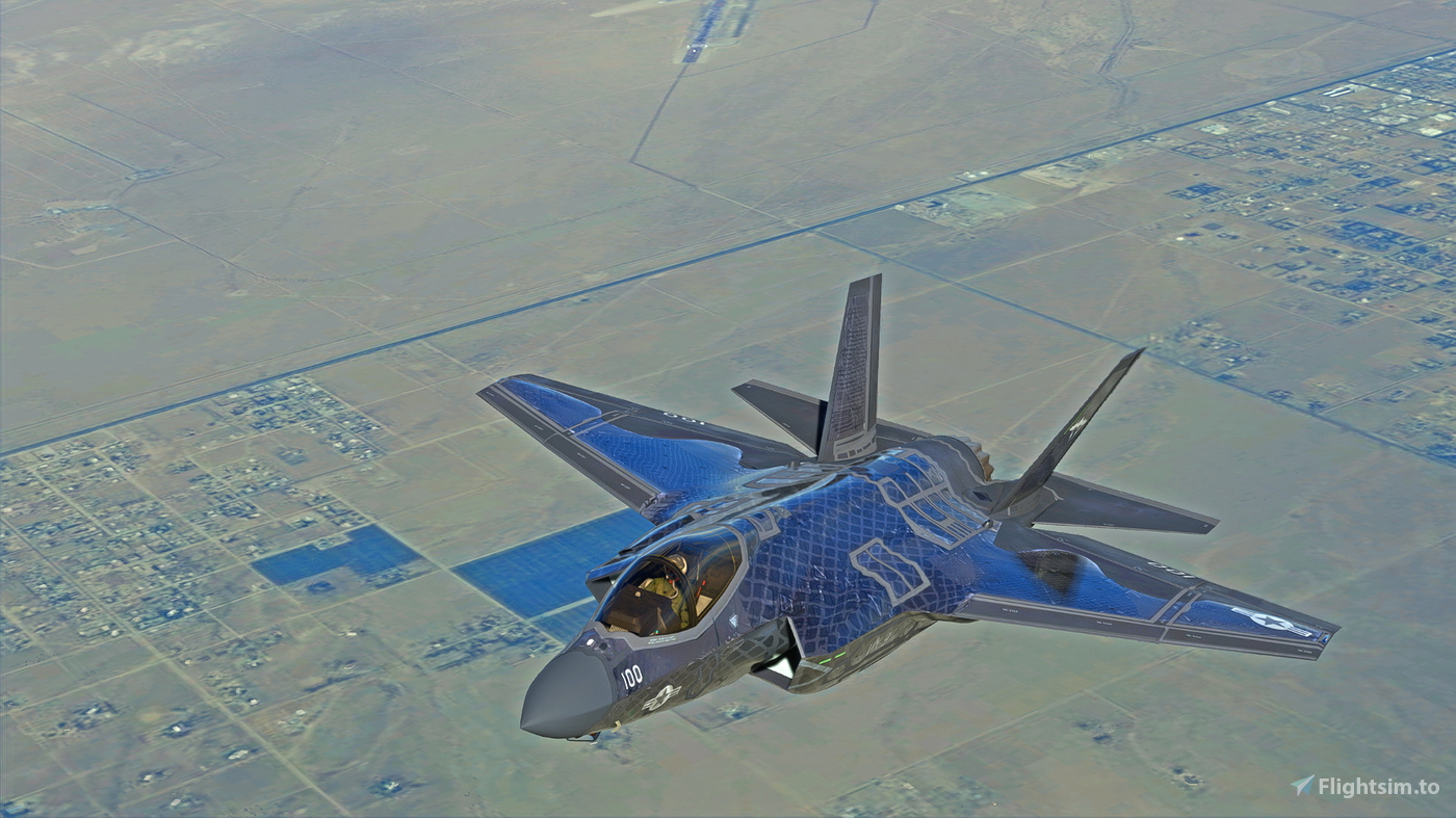 F-35C CHINA LAKE VX-9 for Microsoft Flight Simulator | MSFS