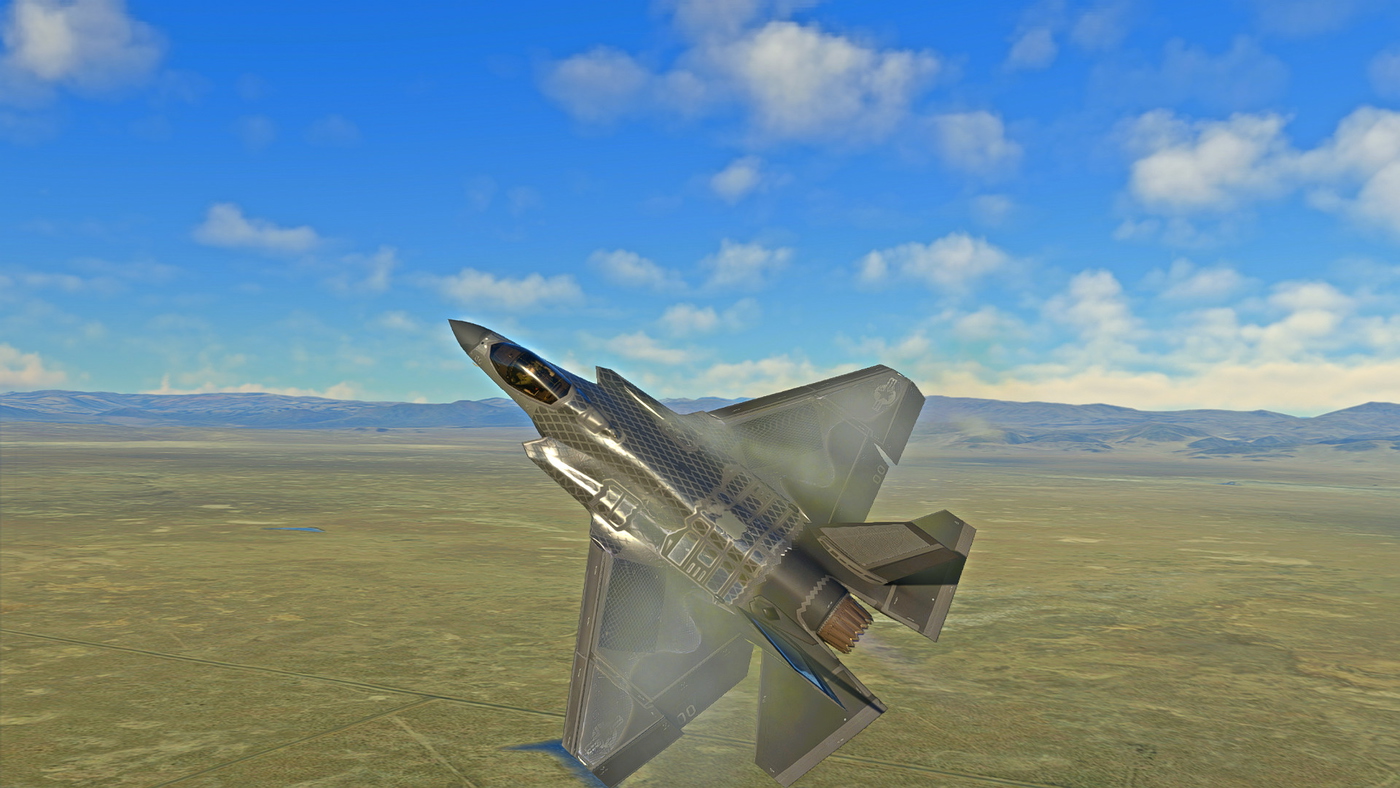 F-35C HYBRID MIRROR COAT for Microsoft Flight Simulator | MSFS