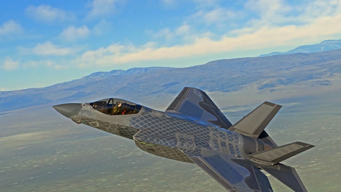 F-35C HYBRID MIRROR COAT for Microsoft Flight Simulator | MSFS