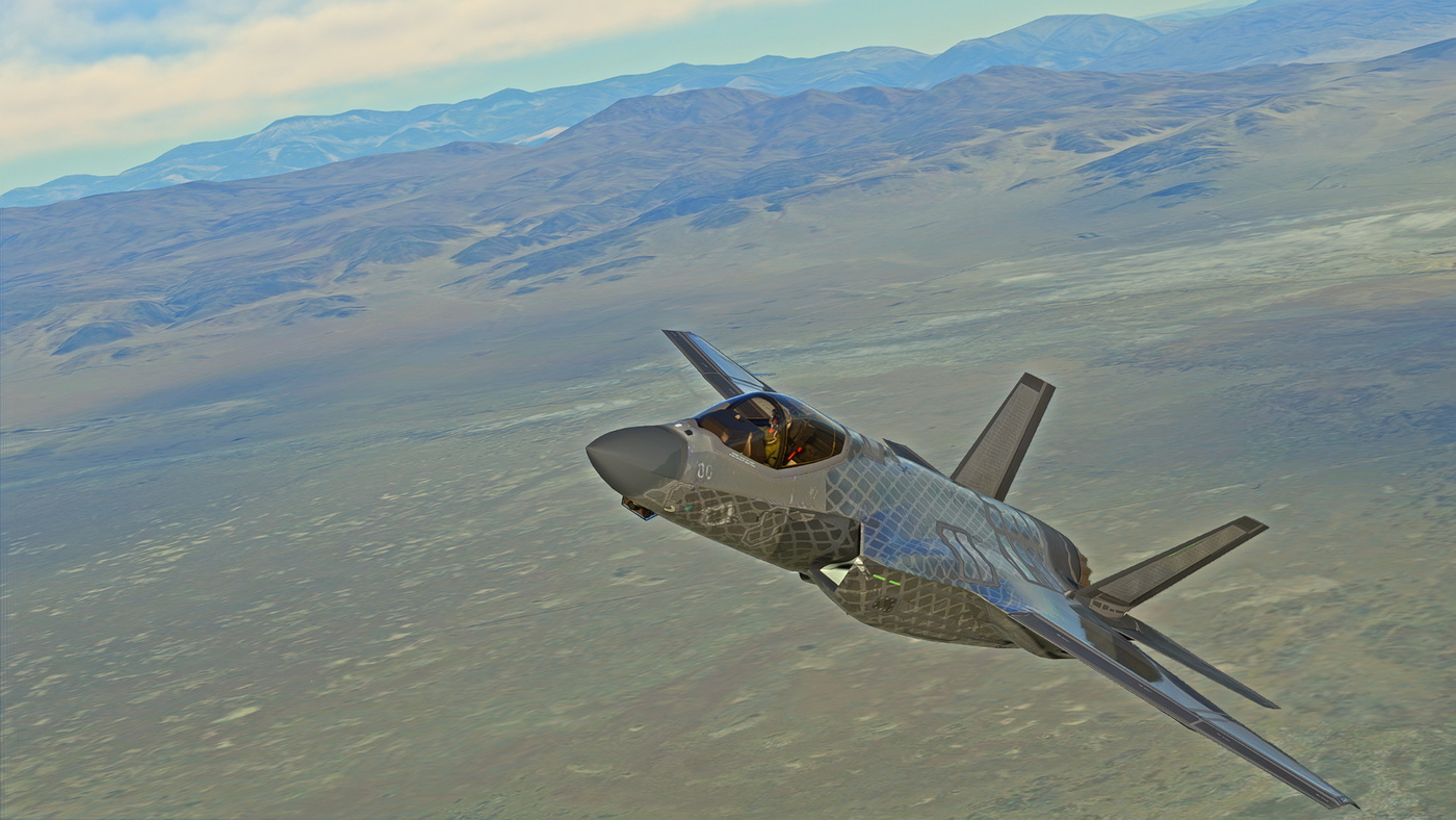 F-35C HYBRID MIRROR COAT for Microsoft Flight Simulator | MSFS