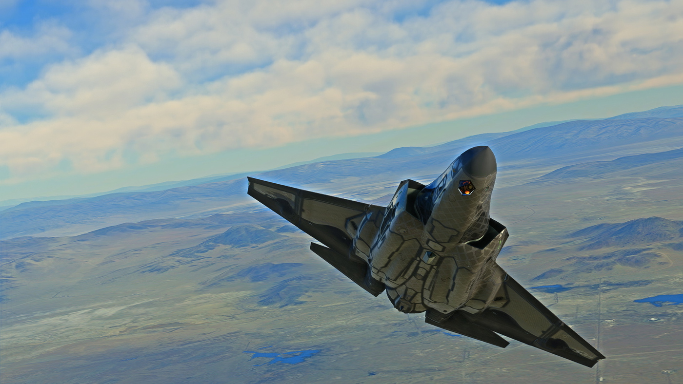 F-35C HYBRID MIRROR COAT for Microsoft Flight Simulator | MSFS