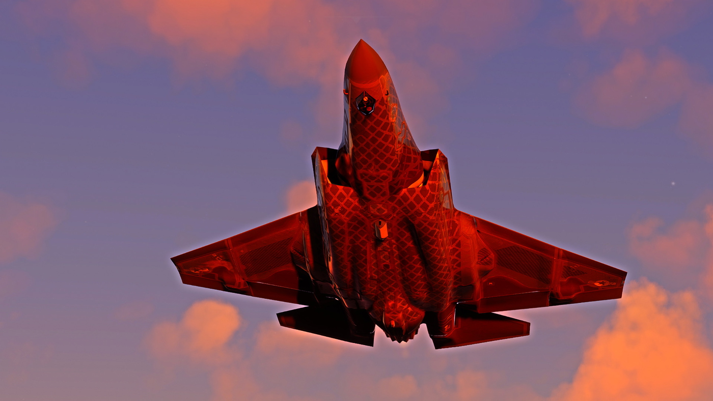 F-35C HYBRID MIRROR COAT for Microsoft Flight Simulator | MSFS