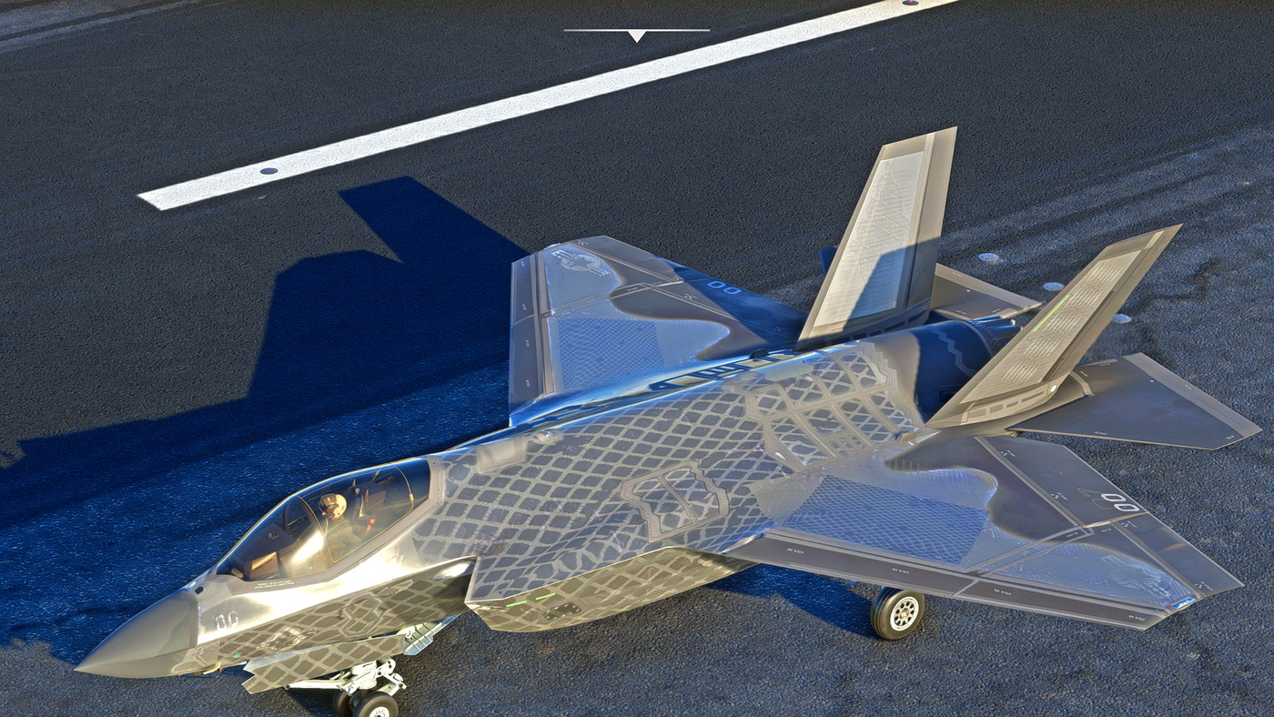 F-35C HYBRID MIRROR COAT for Microsoft Flight Simulator | MSFS