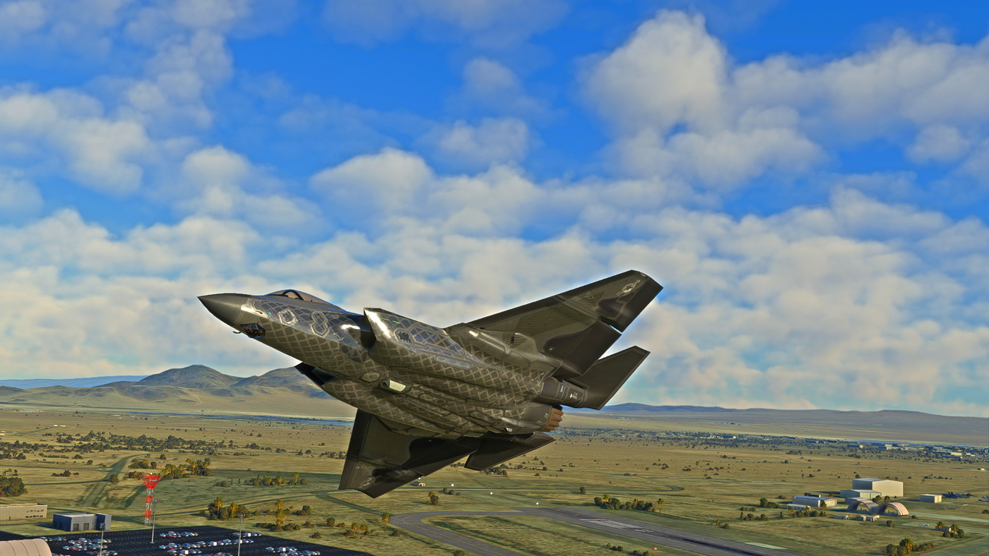 F-35C HYBRID MIRROR COAT for Microsoft Flight Simulator | MSFS