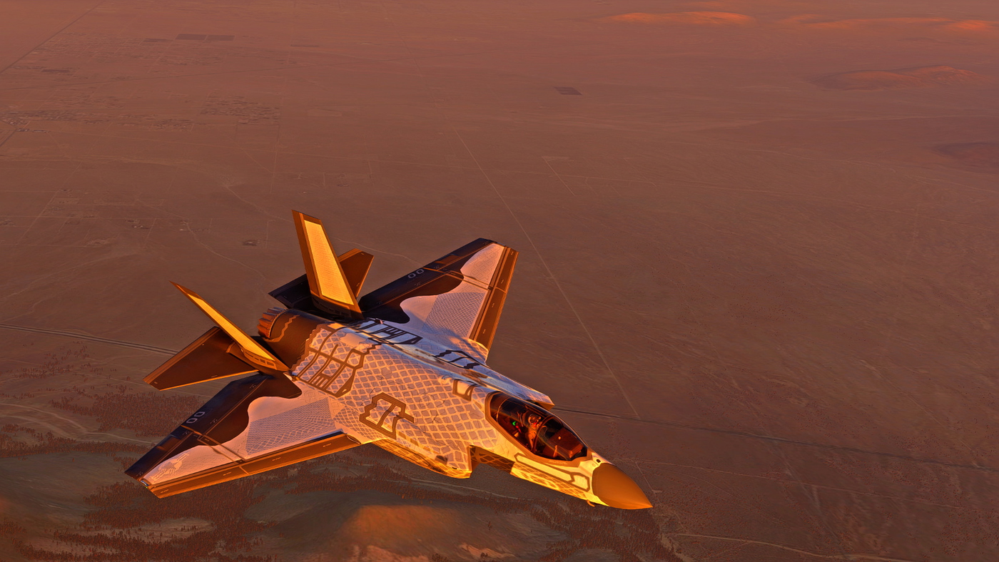 F-35C RA MIRROR COAT for Microsoft Flight Simulator | MSFS