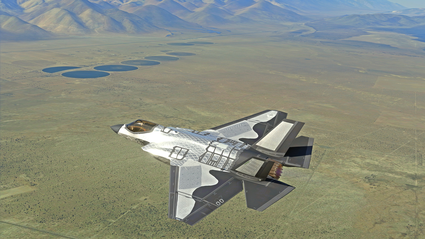 F-35C RA MIRROR COAT for Microsoft Flight Simulator | MSFS