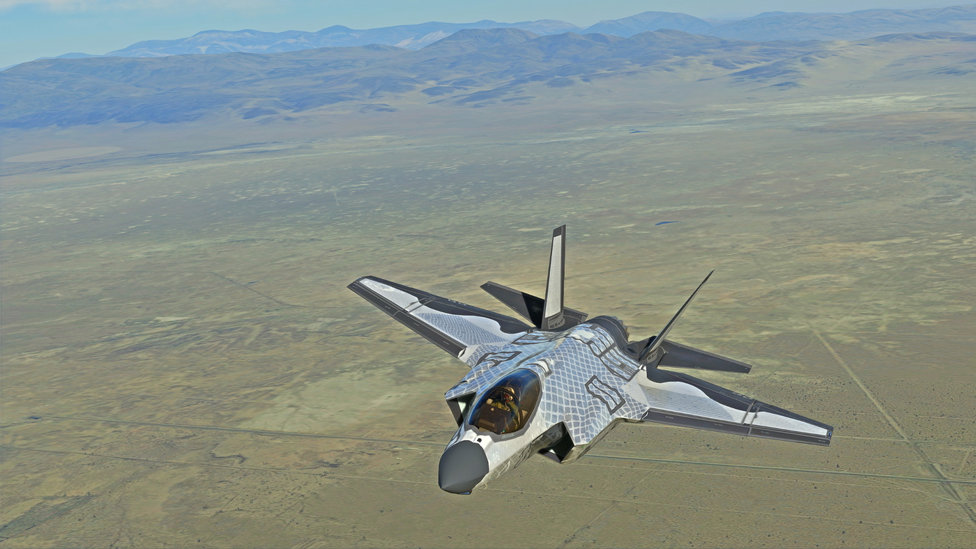 F-35C RA MIRROR COAT for Microsoft Flight Simulator | MSFS