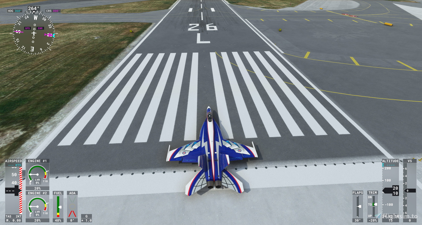 F/A-18 Norad 60th Livery for Microsoft Flight Simulator | MSFS