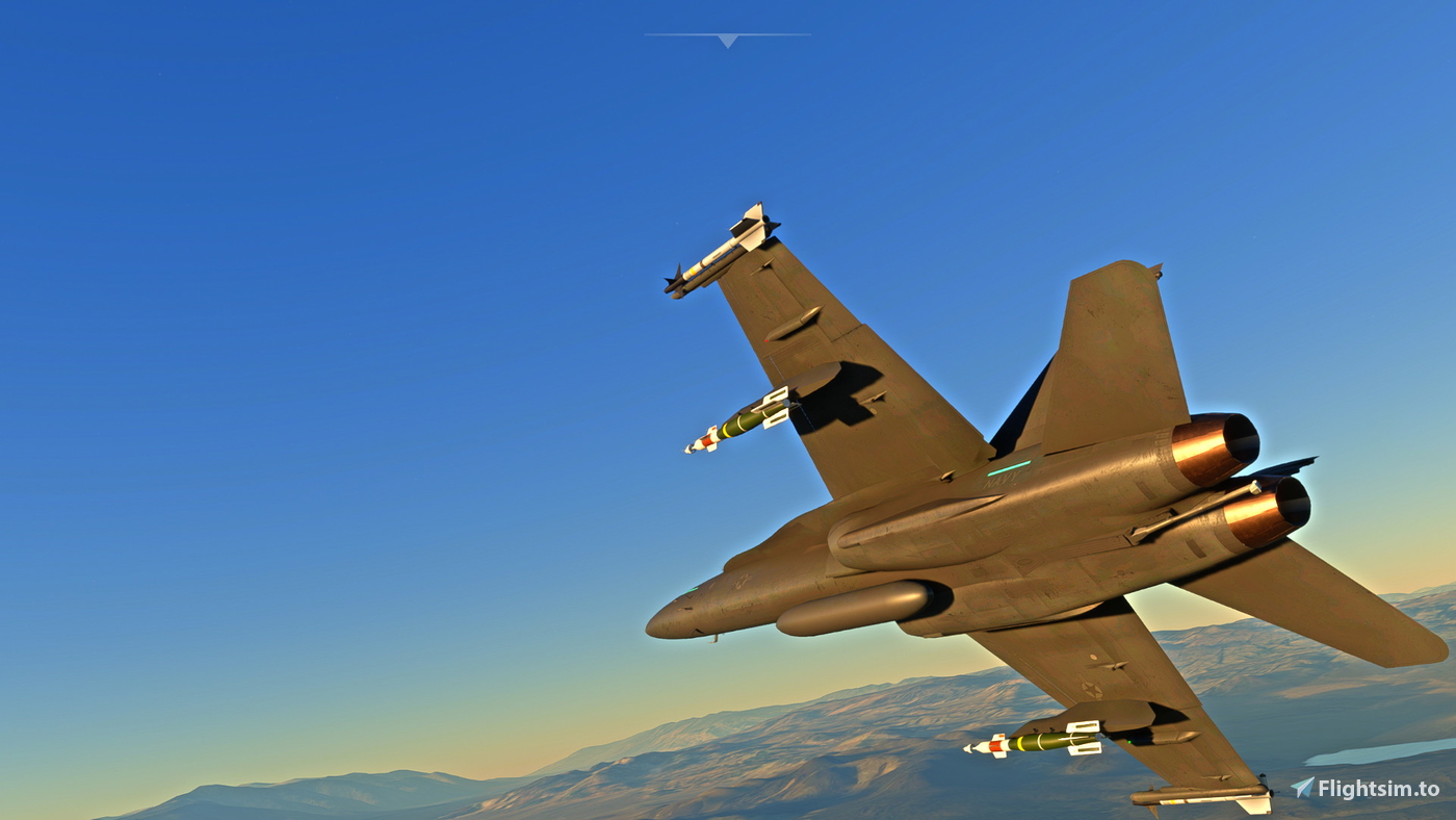 F/A-18C HAVE GLASS 047 for Microsoft Flight Simulator | MSFS