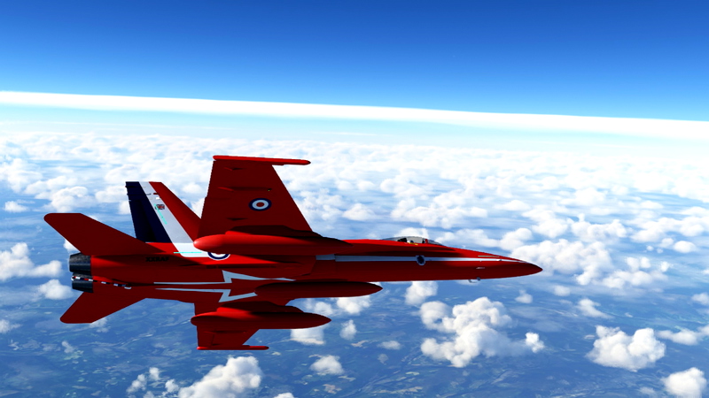 F/A18C Red Arrows for Microsoft Flight Simulator | MSFS
