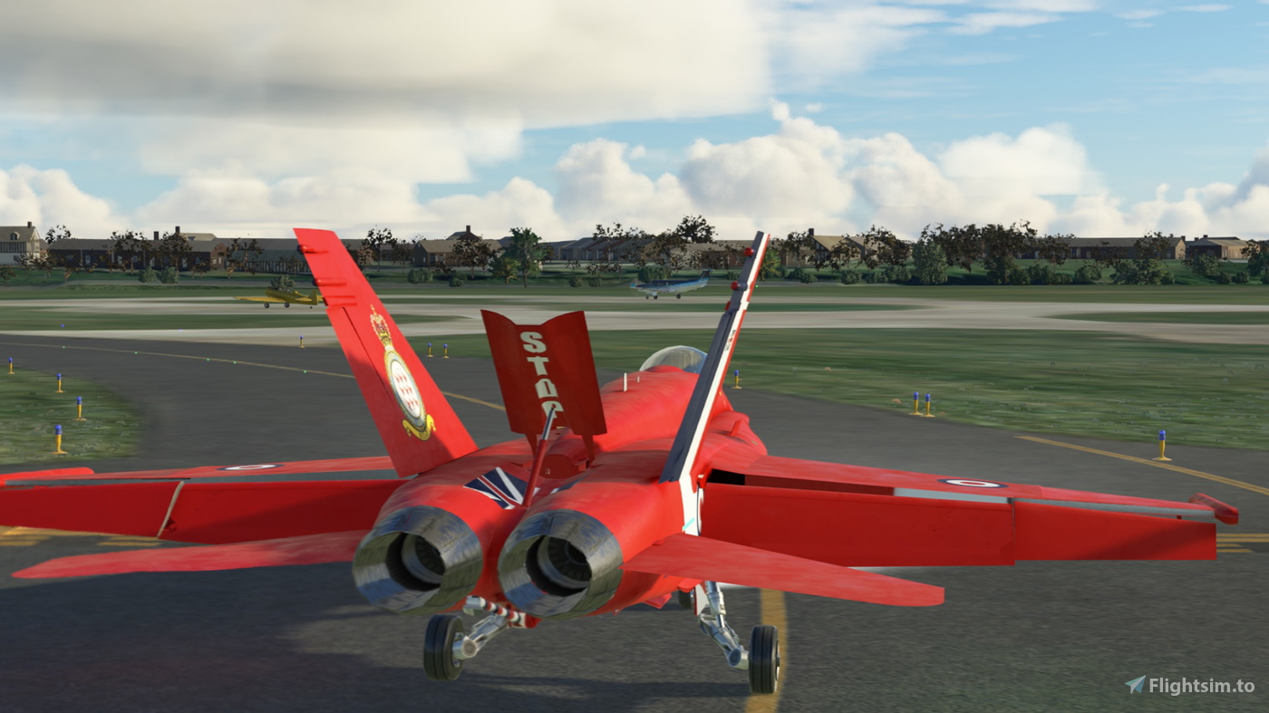 F/A18C Red Arrows for Microsoft Flight Simulator | MSFS