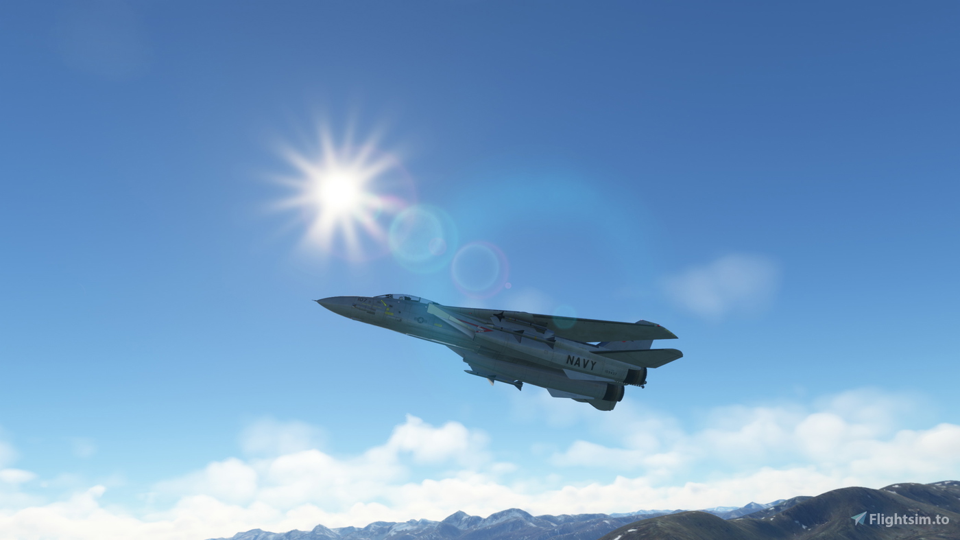 F-14 Tomcat Improvement Mod for Microsoft Flight Simulator | MSFS
