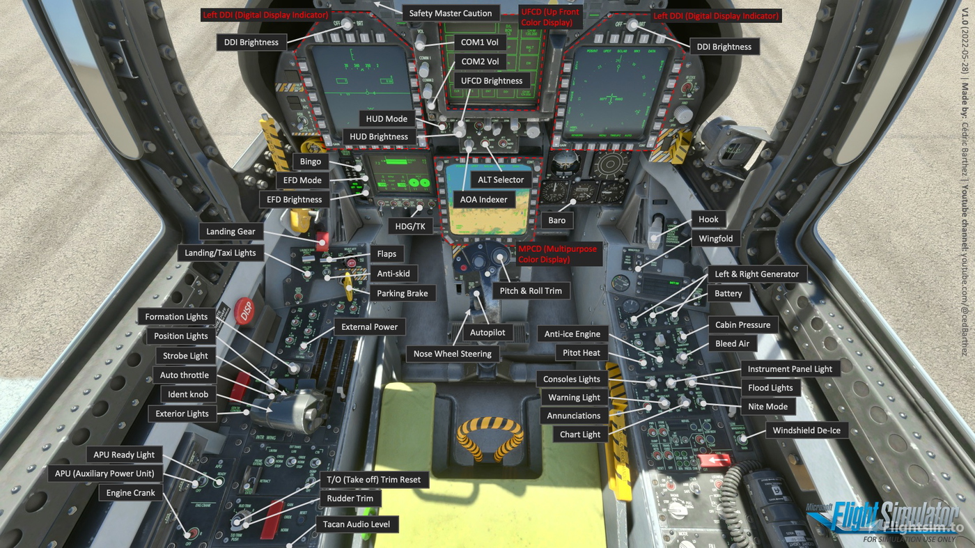 Boeing F/A-18-E/F - Checklists & Procedures for Microsoft Flight ...