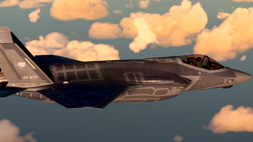 F35A Detail up skin for Microsoft Flight Simulator | MSFS