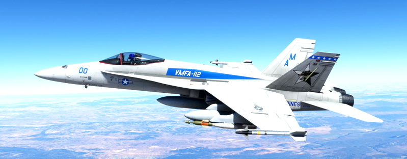 DC Designs F/A-18C Liveries for Microsoft Flight Simulator | MSFS