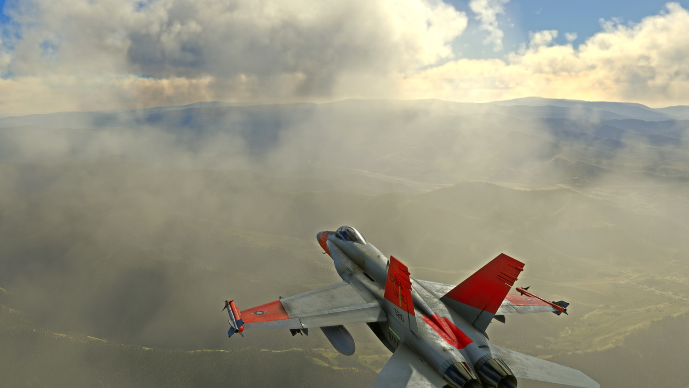 F/A-18C China Lake WEATHERED for Microsoft Flight Simulator | MSFS