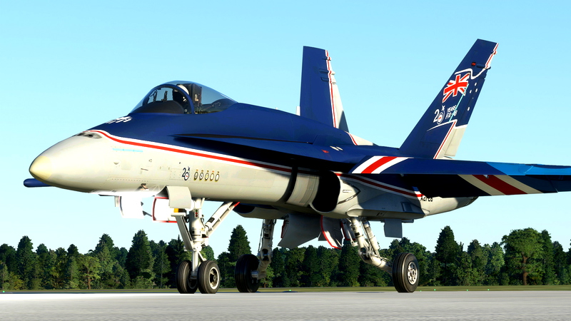 F/A-18C Legacy Hornet RAAF 20 Years of the Hornet (4K) for Microsoft ...