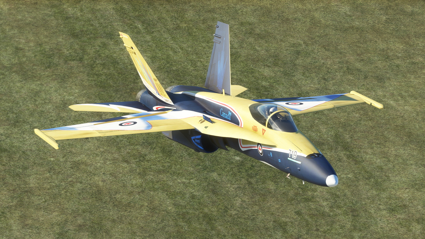 F/A-18C Legacy Hornet RCAF Century Hornet (4K) for Microsoft Flight ...