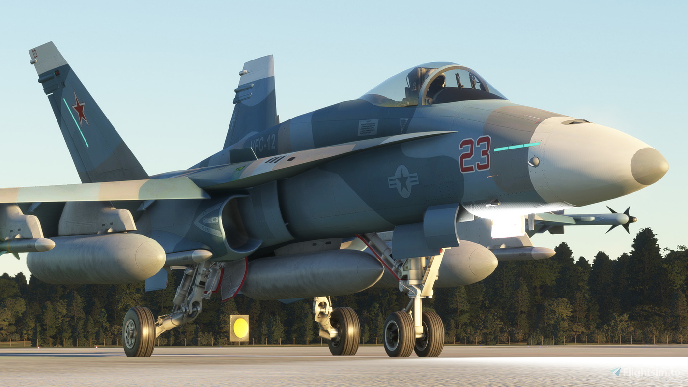 F/A-18C Legacy Hornet VFC-12 Fighting Omars (4K) for Microsoft Flight Simulator | MSFS