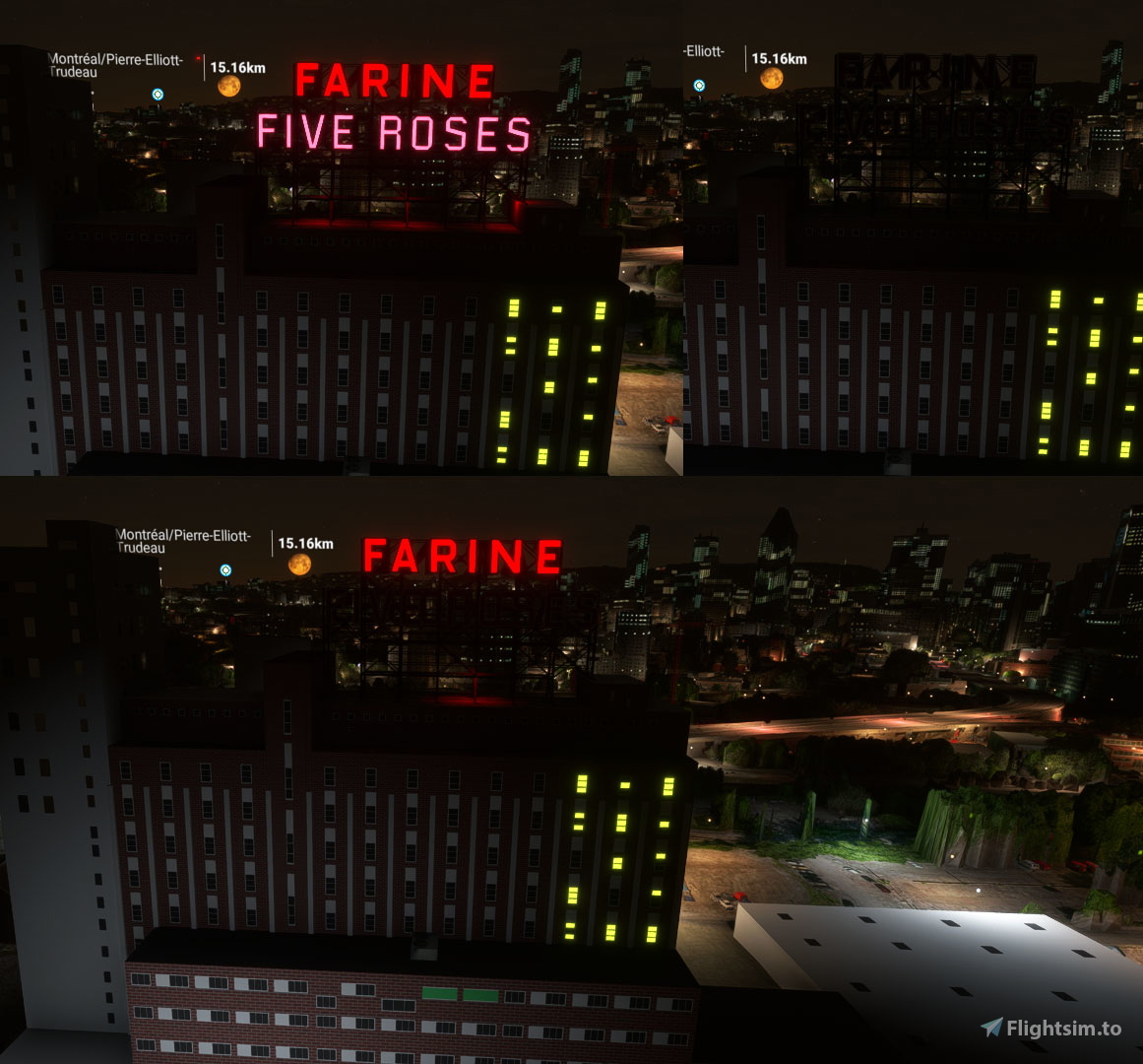 Farine Five Roses Building for Microsoft Flight Simulator | MSFS