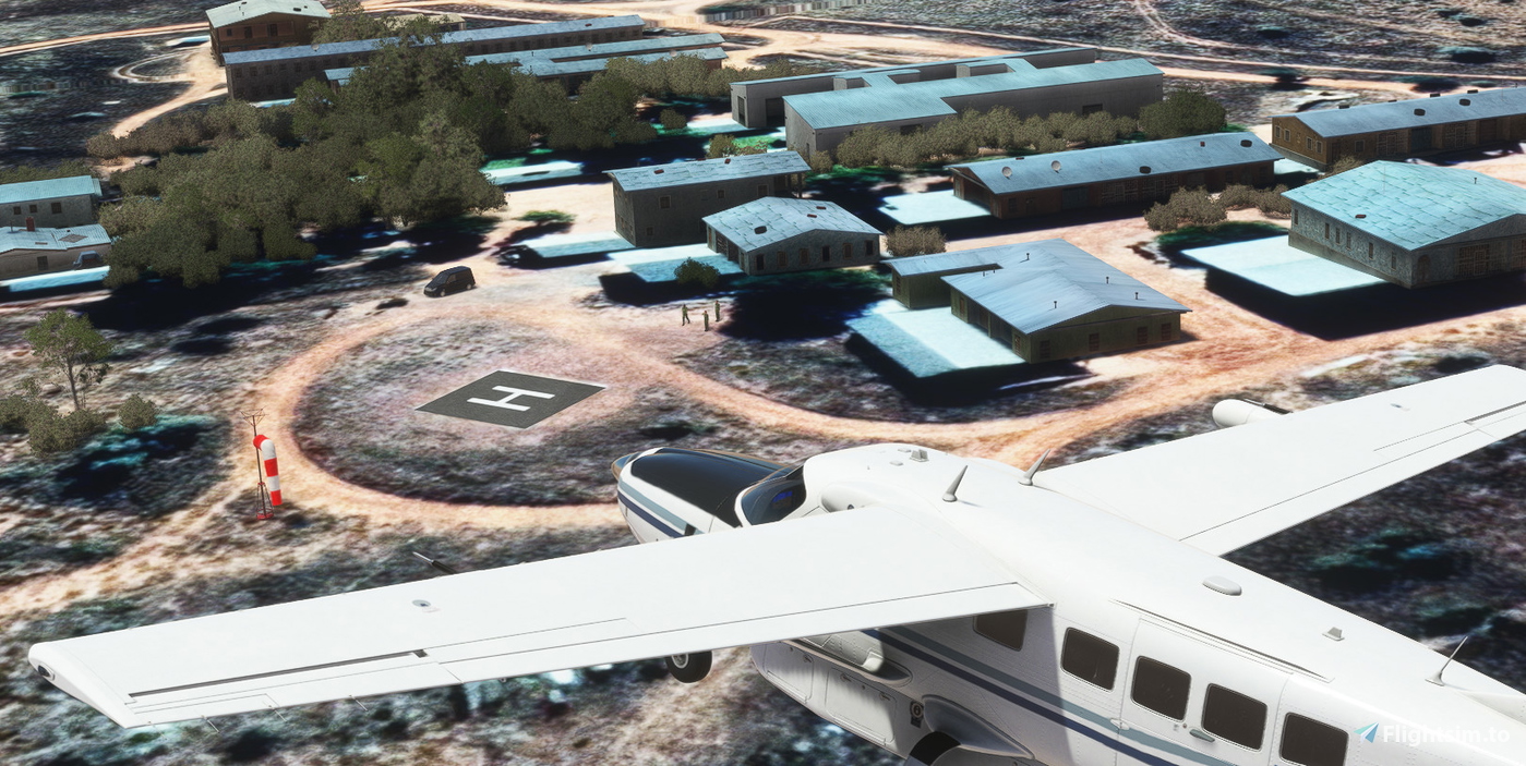 FAVS - Vastrap Test Range Airfield for Microsoft Flight Simulator | MSFS