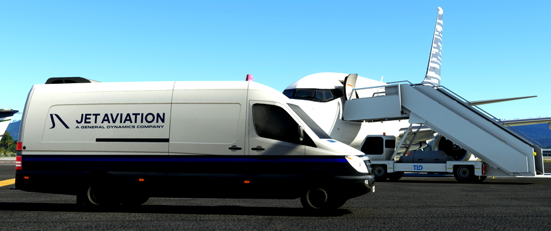 FBO Maintenance van and blank stairs - PMDG Ground Service Equipment ...