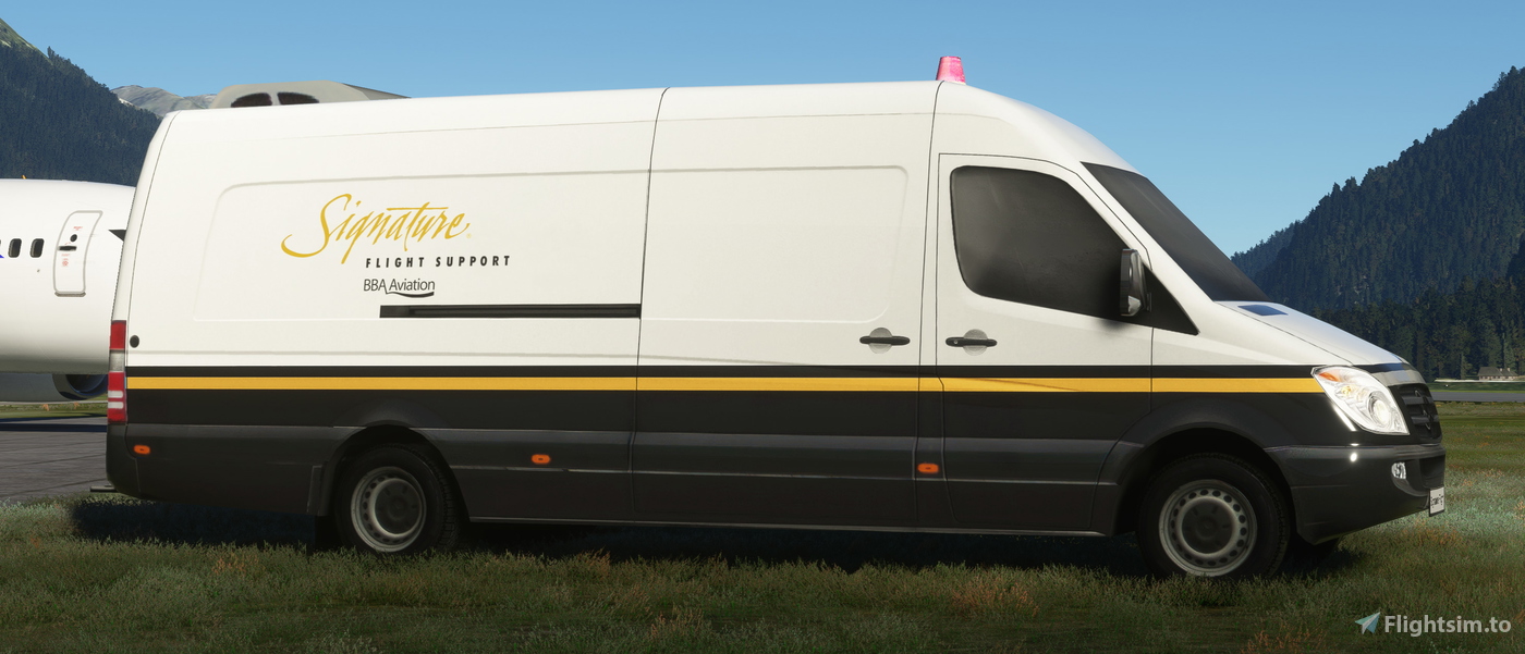 FBO Maintenance van and blank stairs - PMDG Ground Service Equipment ...