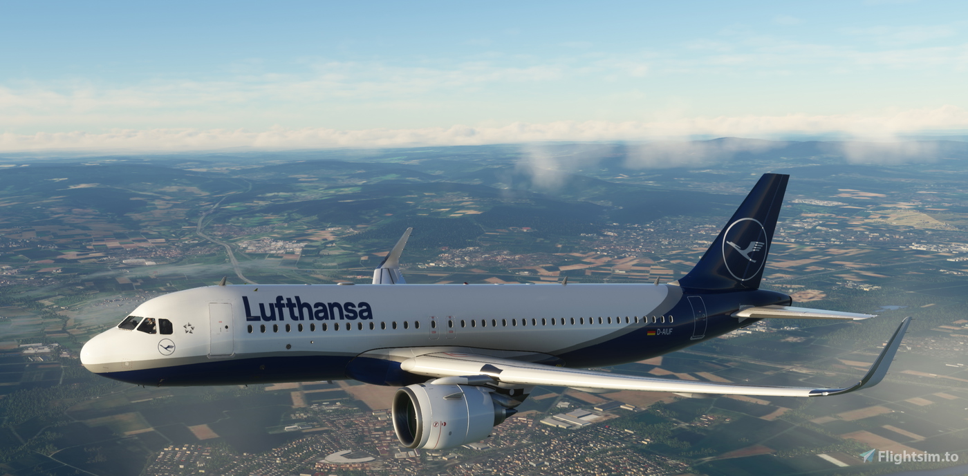 [A32NX] FBW A320 Lufthansa Concept Livery (D-AIUF) for Microsoft Flight ...