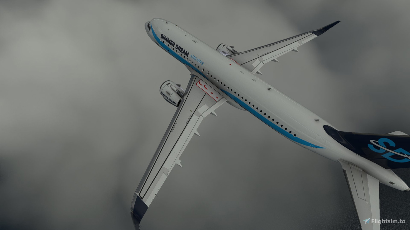 [A32NX] [FBW] A320 NEO SIMMER DREAM AIRLINES | 8K for Microsoft Flight ...