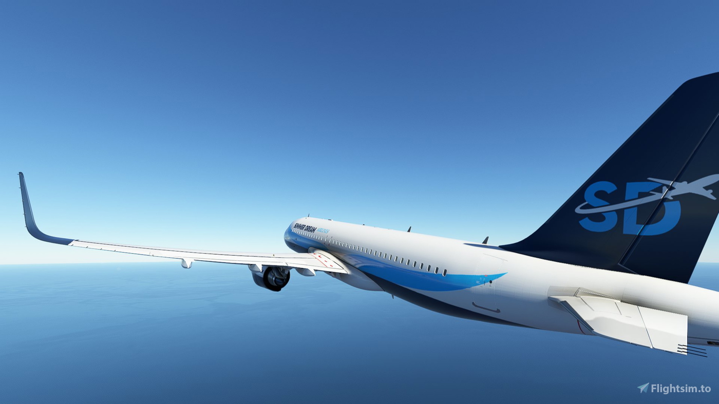 [A32NX] [FBW] A320 NEO SIMMER DREAM AIRLINES | 8K for Microsoft Flight ...