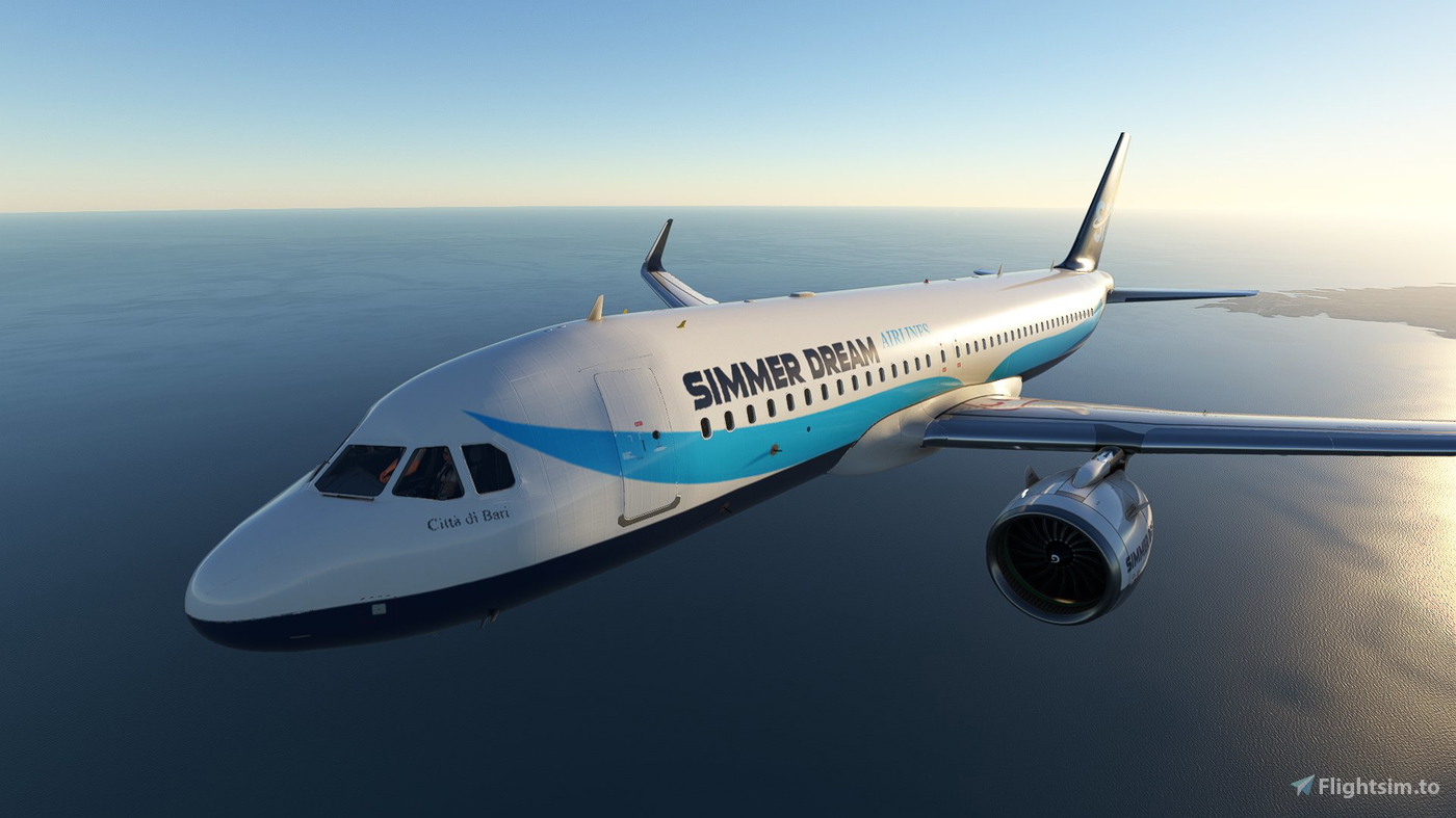 [A32NX] [FBW] A320 NEO SIMMER DREAM AIRLINES | 8K for Microsoft Flight ...