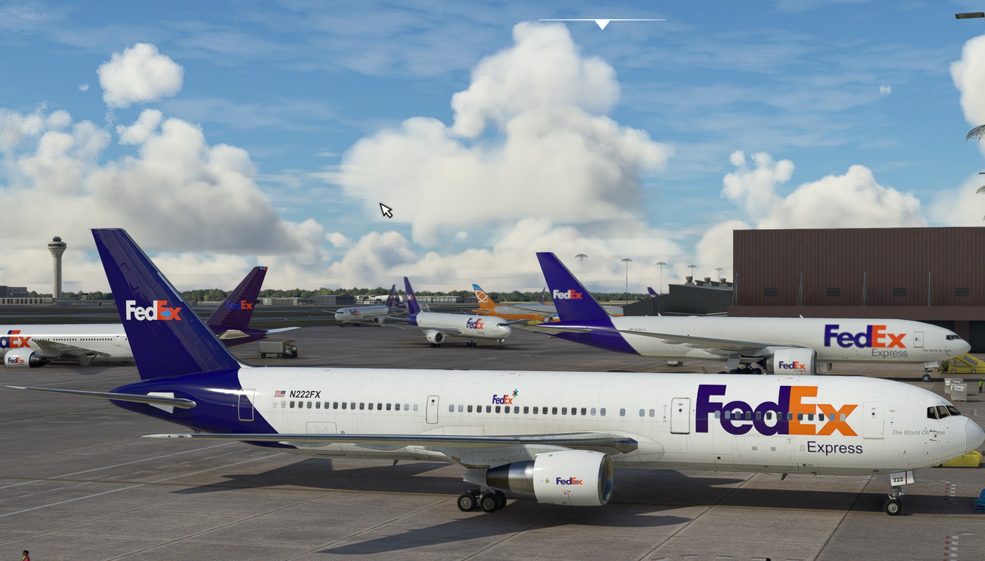 Federal Express Conversion Livery For Captain Sim B767-300 Freighter ...