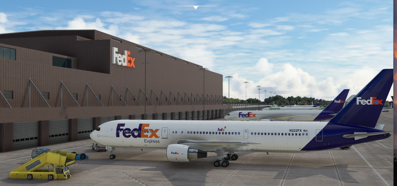 Federal Express Conversion Livery For Captain Sim B767-300 Freighter ...