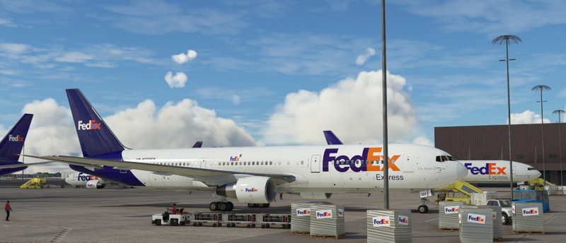 Federal Express Conversion Livery For Captain Sim B767-300 Freighter ...