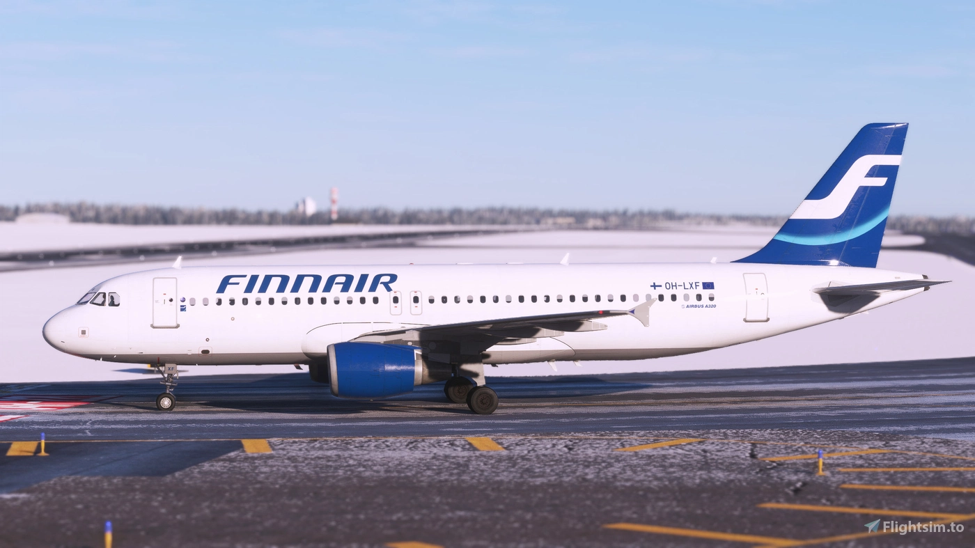 Fenix A320 — Finnair OH-LXF (2000-2010) for Microsoft Flight Simulator | MSFS