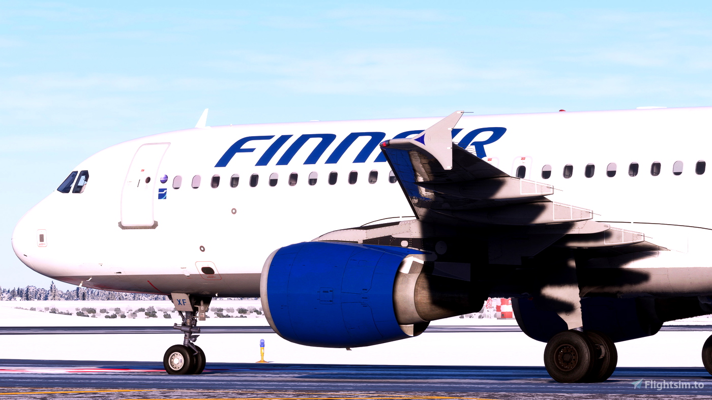 Fenix A320 — Finnair OH-LXF (2000-2010) for Microsoft Flight Simulator | MSFS