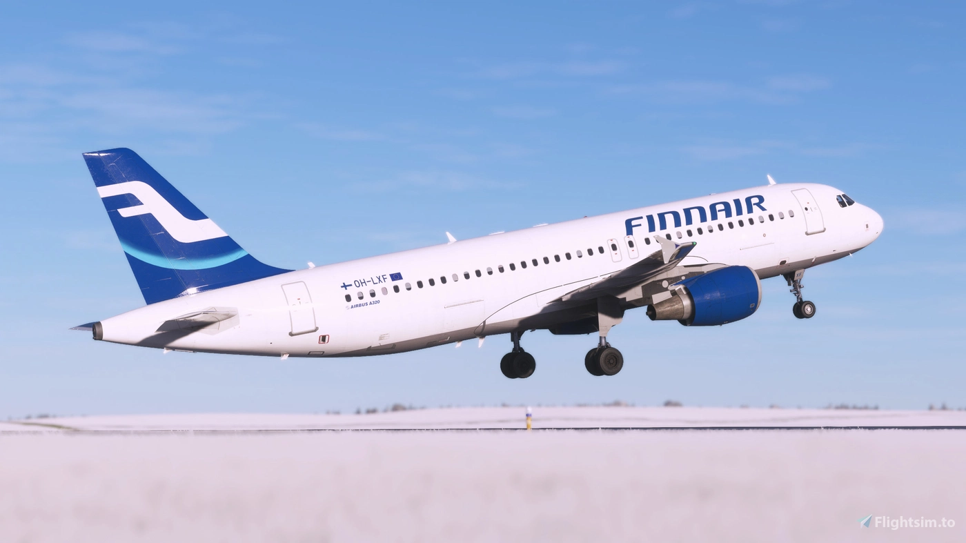 Fenix A320 — Finnair OH-LXF (2000-2010) pour Microsoft Flight Simulator | MSFS