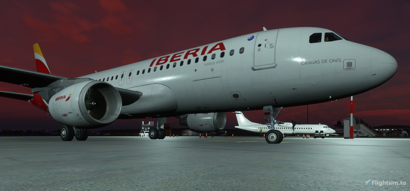 Fenix A320 │ Iberia │ EC-LUL pour Microsoft Flight Simulator | MSFS