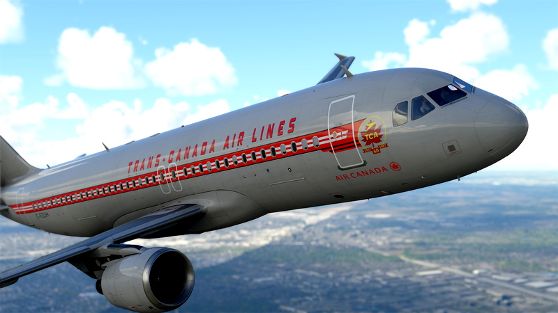 Fenix A320-200 Trans Canada Air Lines (60th Special Retro Livery) 8K ...