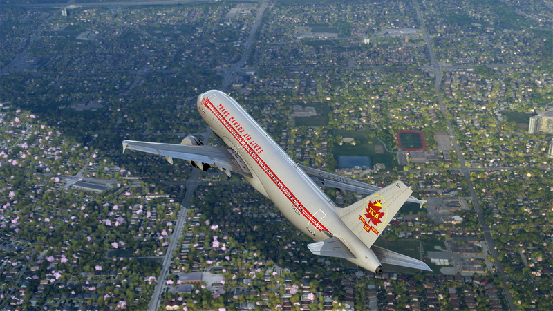 Fenix A320-200 Trans Canada Air Lines (60th Special Retro Livery) 8K ...