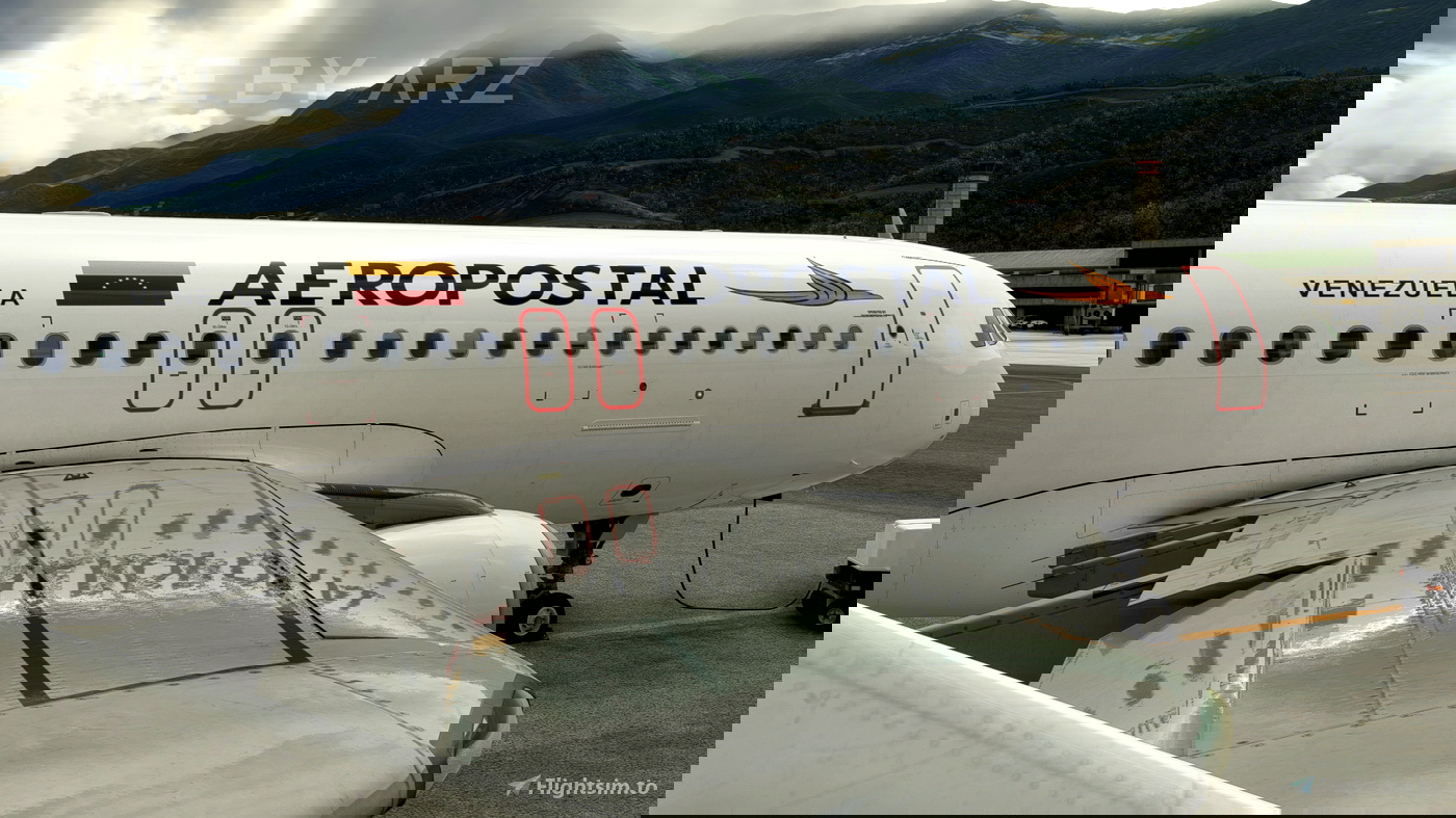 FENIX A320 Aeropostal - Alas de Venezuela | N447TM (TransMeridian ...