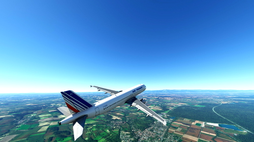 FENIX A320 Air France F-GFKC (Habsheim) 8K » Microsoft Flight Simulator